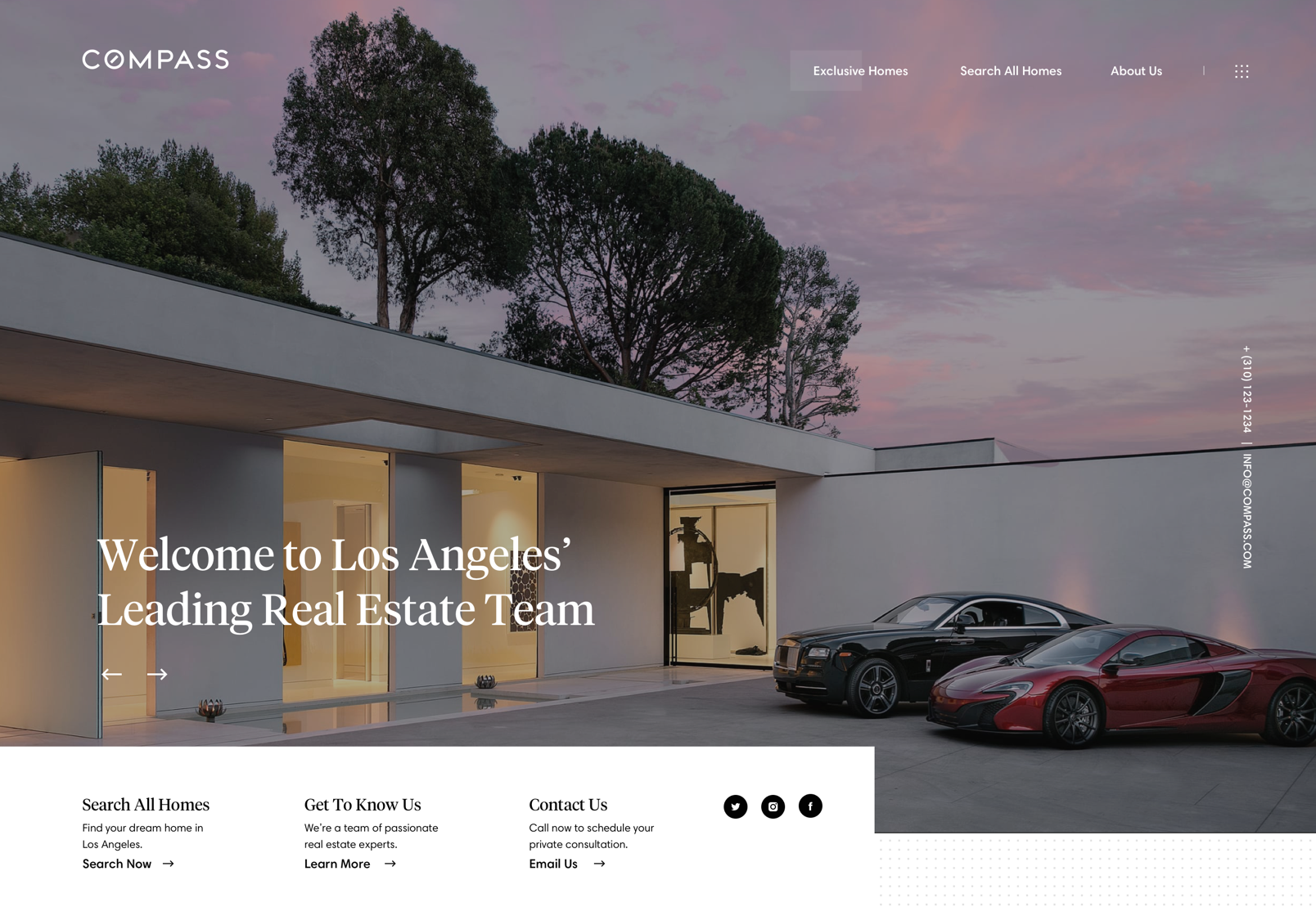 Compass Agent Websites | Luxury Presence