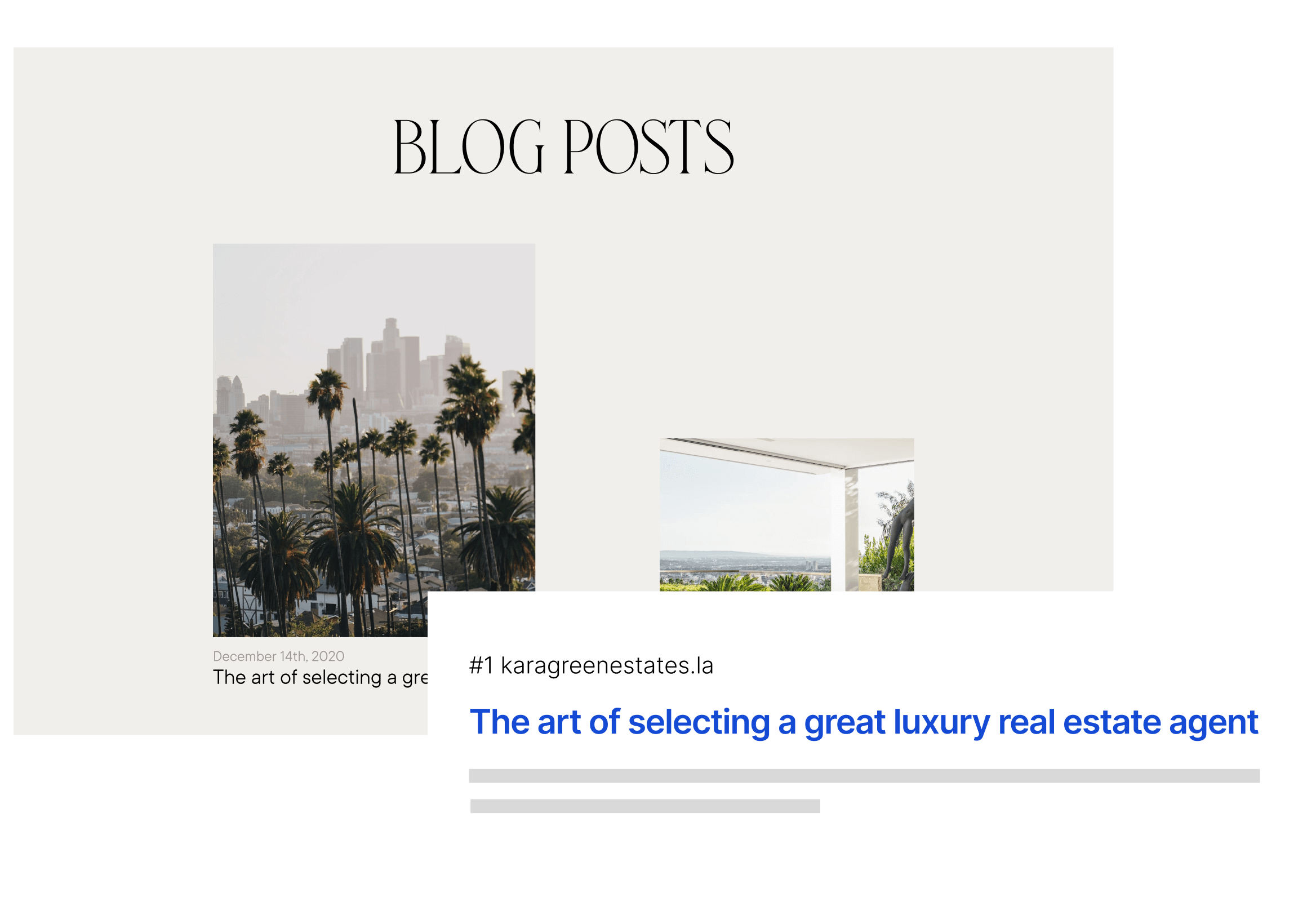 Luxury Real Estate Content and Blog Writing Services