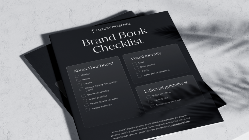Why You Need a Brand Book—and How to Create One - Luxury Presence