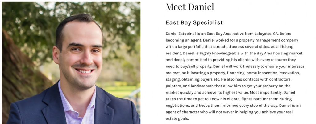 22 Expert Real Estate Bio Examples to Inspire Your Marketing Strategy ...