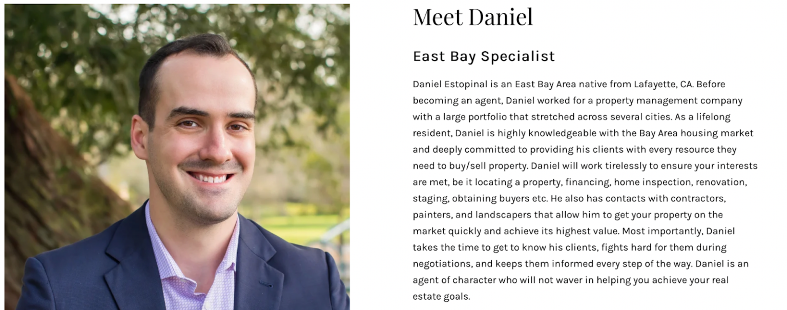 22 Expert Real Estate Bio Examples to Inspire Your Marketing Strategy ...